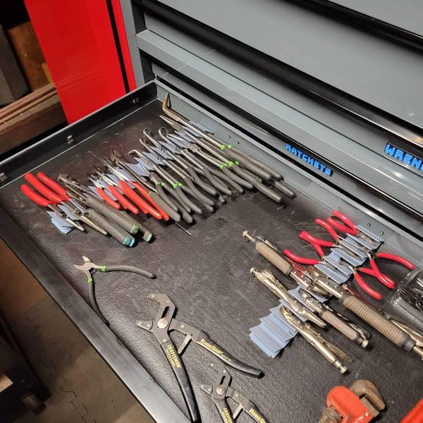 LOW-PROFILE Magnetic Modular Plier Organizer - Etsy