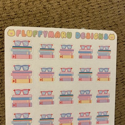 Book Club Planner Stickers, Cute Stickers for Erin Condren ECLP ...