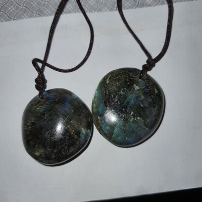 Black Obsidian Necklace Natural Obsidian Crystal Healing Meditation ...