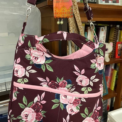 Planner Tote Bag Erin Condren Happy Plum Paper Planner Zippered Case ...