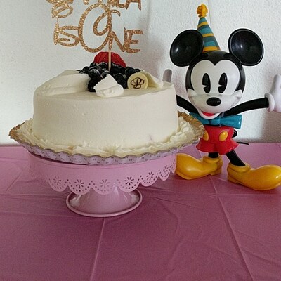 One Minnie Mouse Cake Topper, One Cake Topper, 1st Birthday Minnie ...