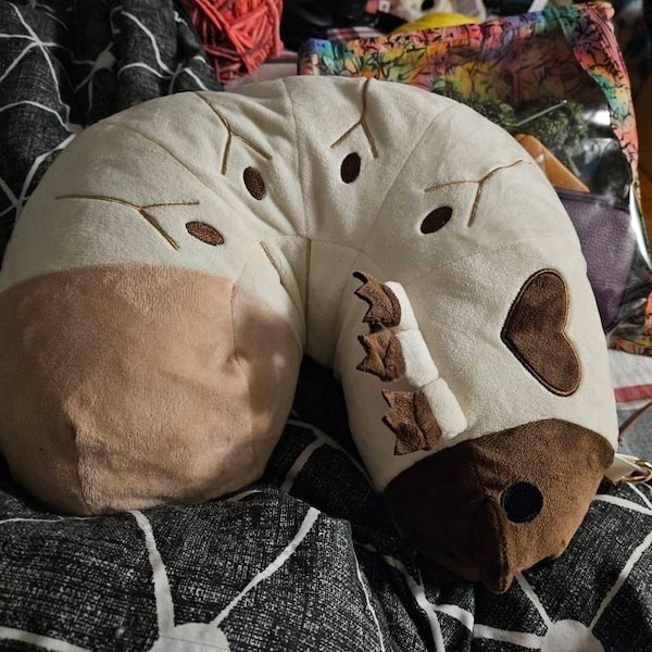 Beetle Grub Plush Bag - Insect Invertebrate Worm Maggot Larvae Invert ...
