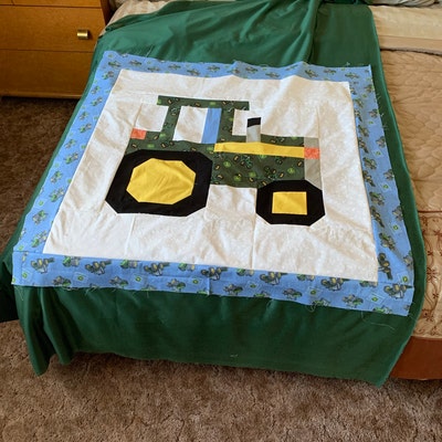 PDF Quilt Block Pattern Tractor Vehicle Quilt Pattern - Etsy