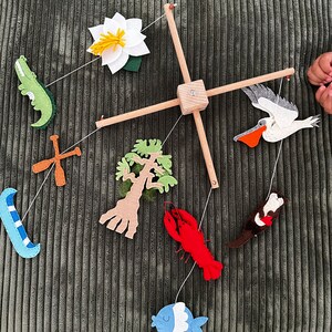 Beetles Baby Mobile Insect Mobile Bugs Decor Nature Nursery - Etsy