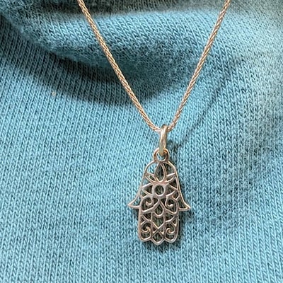 Solid Gold Constantine Coin Pendant / Byzantine Cross Nekclace ...