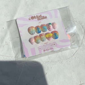 Cry Baby Nails Cry Baby Coffin Nails Nails Cute Nails Press on Nails ...