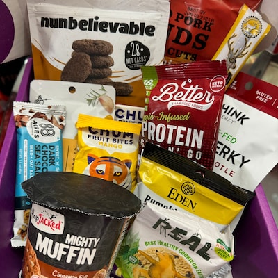 Dad's Go-to Snack Boxes: Nutritious Assortment FREE DELIVERY Satisfying ...