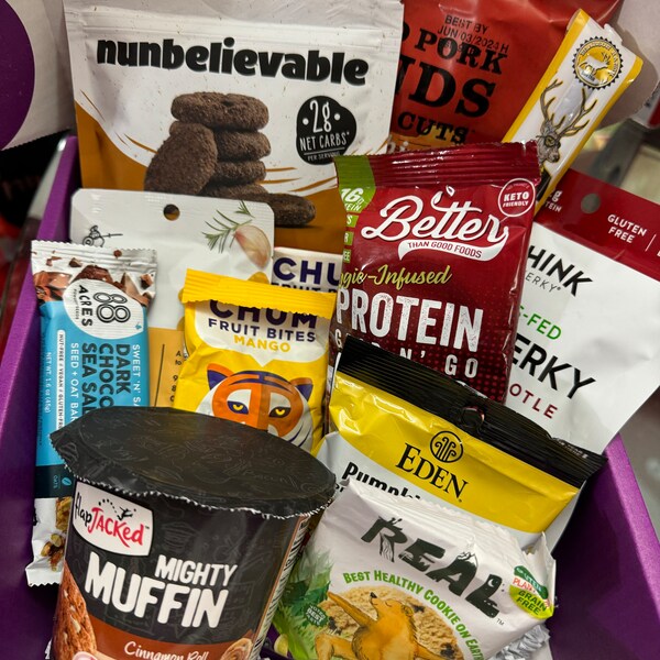 Dad's Delight Spicy Jerky & Nuts FREE SHIPPING Best Gift Bag for Dad ...