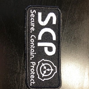 SCP Foundation Patch 3.25 Inch 7.9cm - Etsy