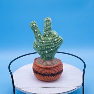 Cactus Hand CROCHET PATTERN / Amigurumi Cactus PDF English - Etsy