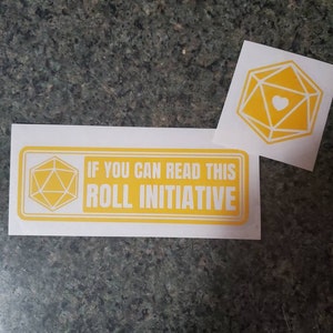 Dungeons and Dragons Vinyl Decal / Dnd 5e Vinyl Sticker / RPG - Etsy