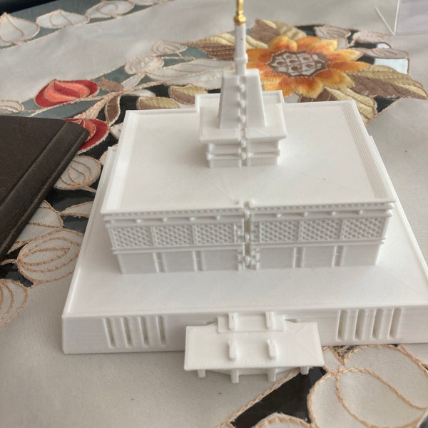 Logan Utah LDS Temple Model Statue Mormon the Church of Jesus Christ of ...