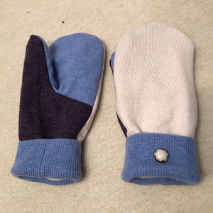 Smittens Upcycled Wool Sweater Mittens Pattern and Instruction Booklet ...