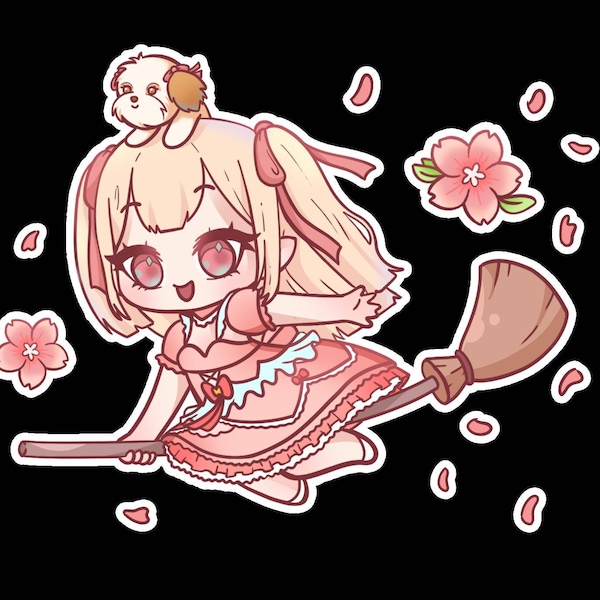 Custom Vtuber Logo | Pngtuber | Panel Twitch | Kawaii Anime Mascot ...
