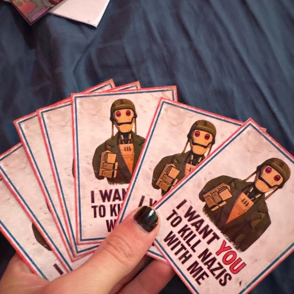 GI Robot Recruitment Sticker - Etsy