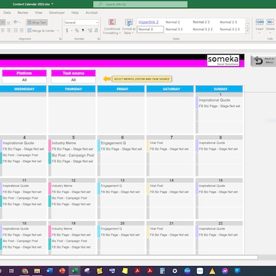 Kanban Board Excel Template Agile Project Management Task Tracker ...