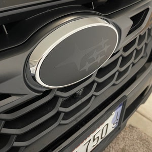 For Subaru Emblem Overlay Mountain Range - Etsy