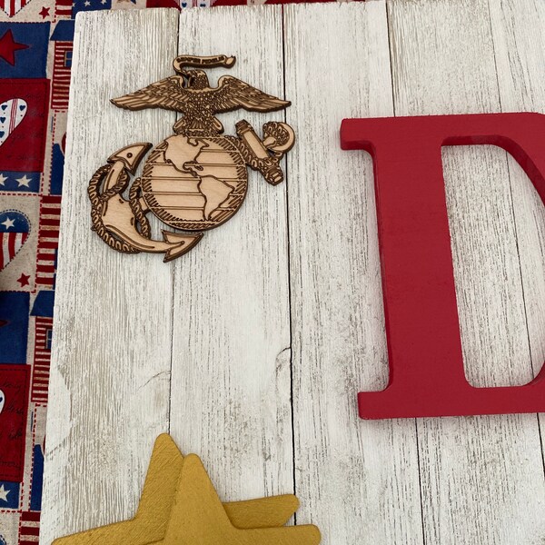 US Marine Corps EGA - USMC Logo - Various Sizes - Laser Cut Birch - Diy ...