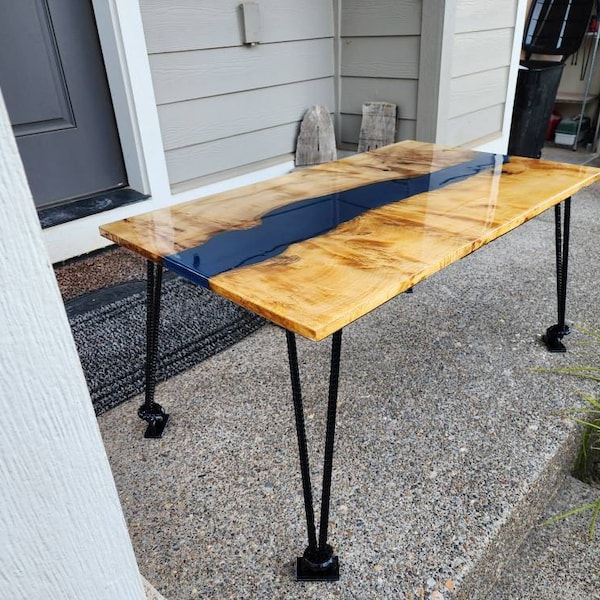 Heavy Duty 1" Rebar Coffee Table Leg Set of 2 -coffee Table Legs, Metal ...