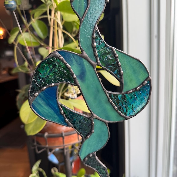 Twisting Snake Pattern for Stained Glass (hobby and Commercial) - Etsy