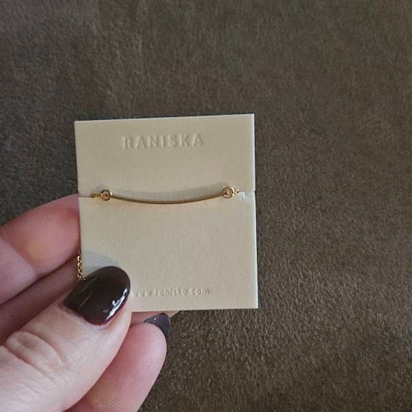 ZOLA 14K Solid Gold Dainty Chain Bracelet • Initial Charm Bracelet ...