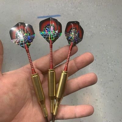 Custom Made Rifle Bullet Steel Tip Darts - Etsy