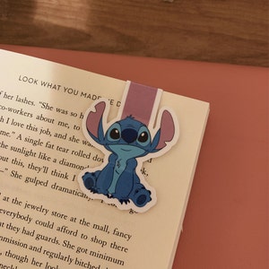 Stitch Bookmark, Magnetic Bookmark, Planner Reading Accessory, Stocking ...