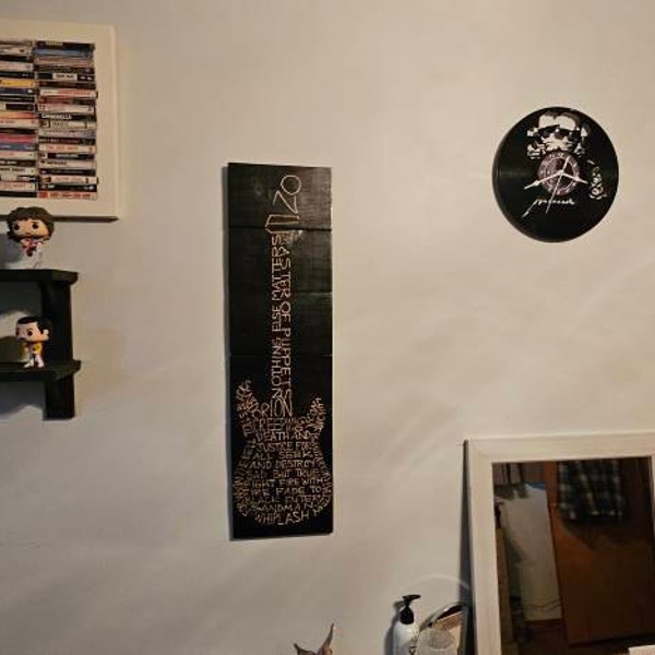 Fender Guitar Wall Art: Stratocaster-inspired Wood Hanging With Light ...