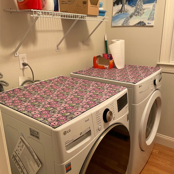 Washer and Dryer Cover, Laundry Room Accessories, Washing Machine ...