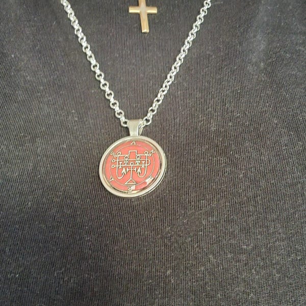 THALASSA SYMBOL Necklace, Symbol of Fertility, Symbol of Calmness ...