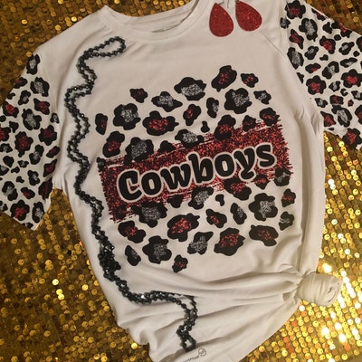 Leopard Brush Stroke, Red & Silver, Sublimation PNG File, Heat Transfer ...