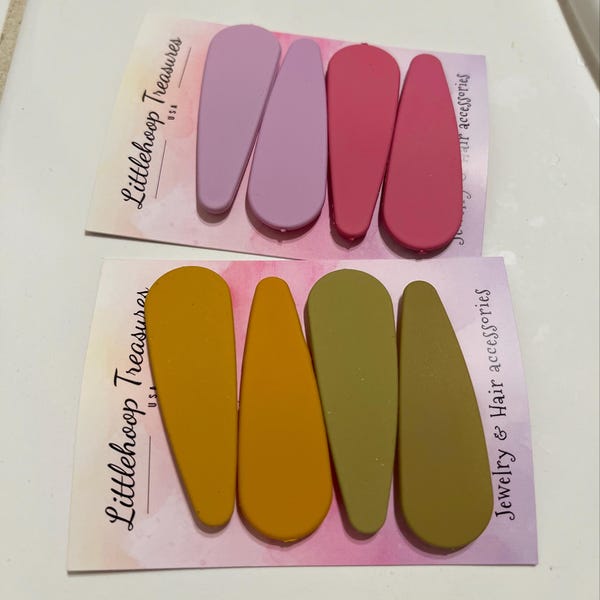 Metal Hair Pin | Matte Hair Clip | Hair Barrette | Hair Wrap | Bobbi ...