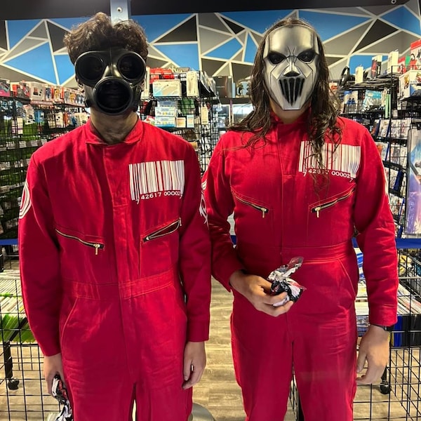 Handmade Slipknot Inspired Jumpsuit, Halloween Costume - Etsy