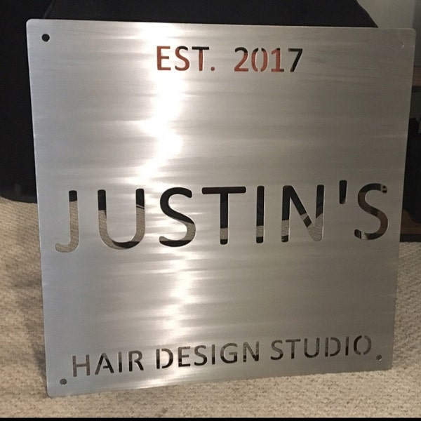 Metal Business Sign | Custom Business Sign | Business Signage | Custom ...