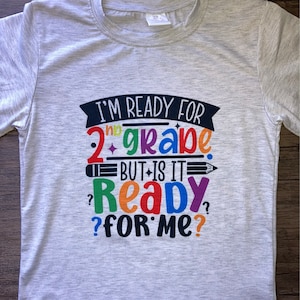 Back to School Svg Bundle I'm Ready for Kindergarten but is It Ready ...