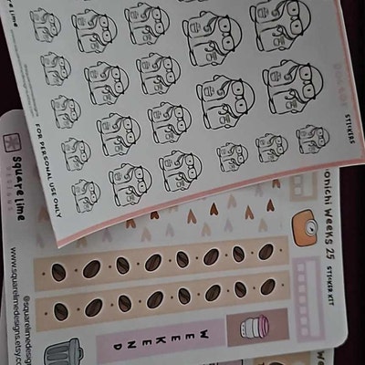 Hike Stickers Nature Trail Stickers Time in Nature Self Care Stickers ...