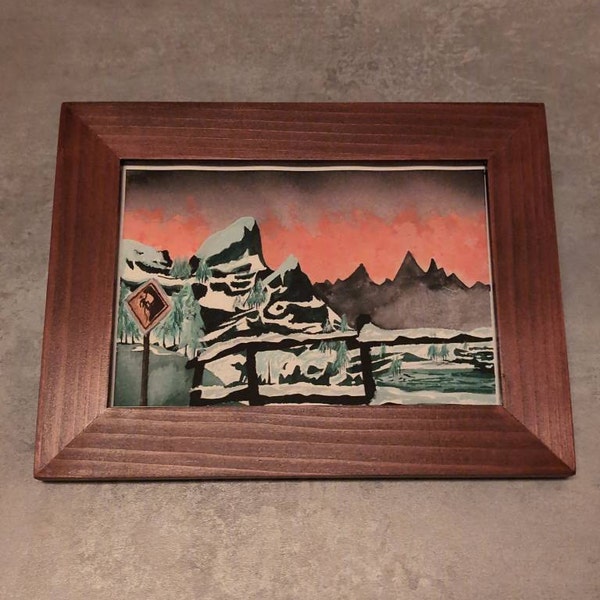 Wooden Plant Shelf -laser Engraved Floating Shelves-flush Mount on Wall ...