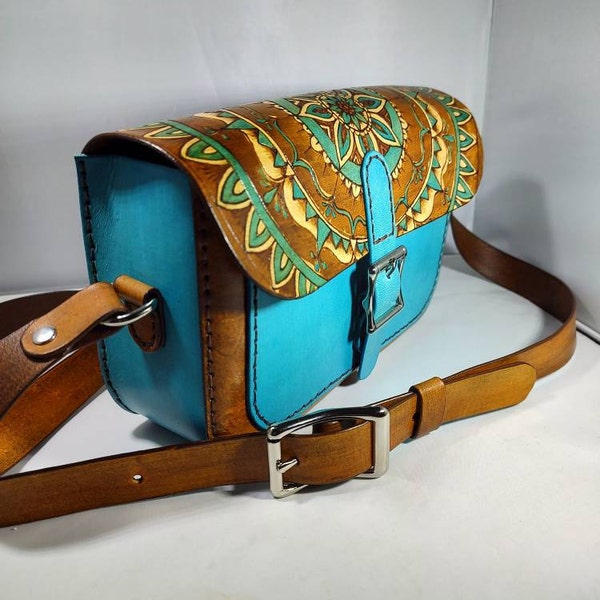 Leather Satchel Bag Pdf Pattern | Leather Bag Pattern | Satchel Bag ...