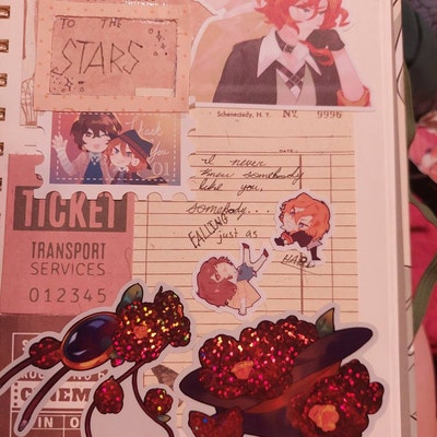 Holographic Waterproof Vinyl Die Cut Sticker Bungou Stray Dogs Soukoku ...