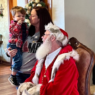 Pink Retro Santa Tee, Pink Christmas Santa Graphic Tee, Clothing, Retro ...