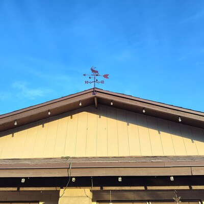 Armed Services US Marine Corp Marines USMC Circle Red Swirly Metal Wind ...