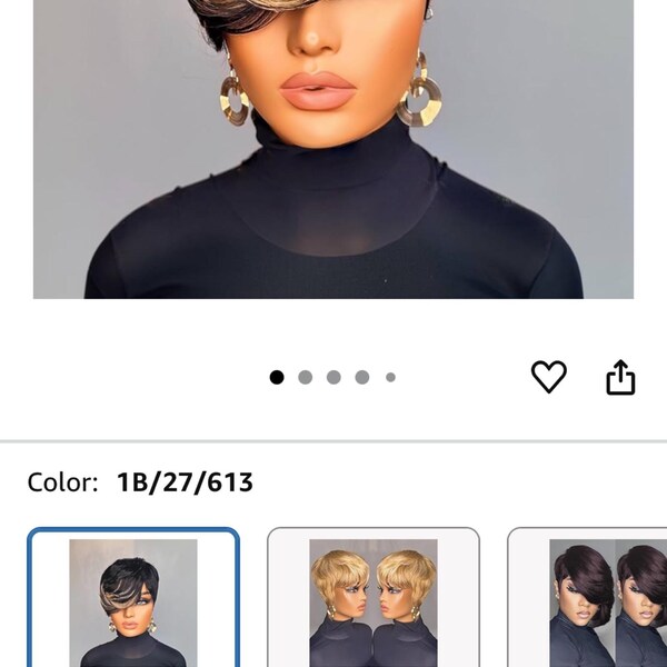 SASSY Pixie Wig-foxy| 27 Piece Pixie Wig | Short Pixie Wigs for Black ...