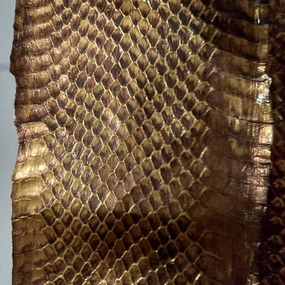 Fancy Snake Skin SNAKESKIN Genuine Leather HIDE Purple - Etsy