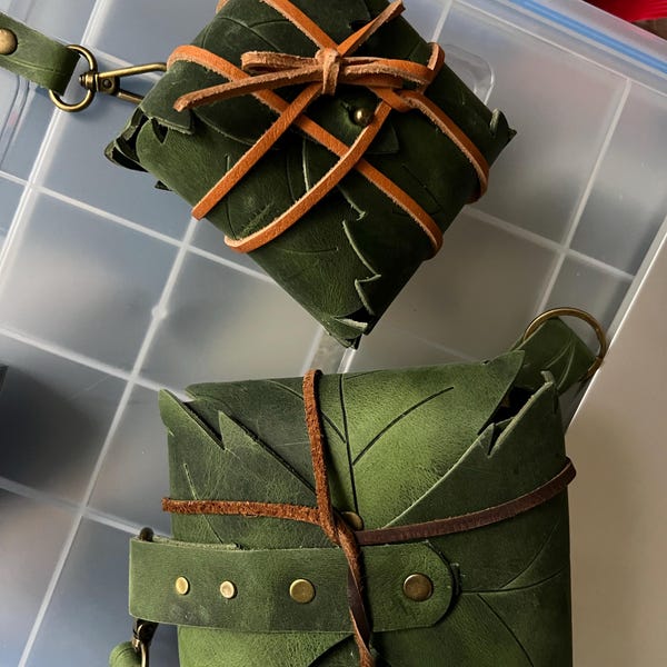 Magic Wand Leather Holster Pattern - DIY PDF - Wizards Wand Holster ...