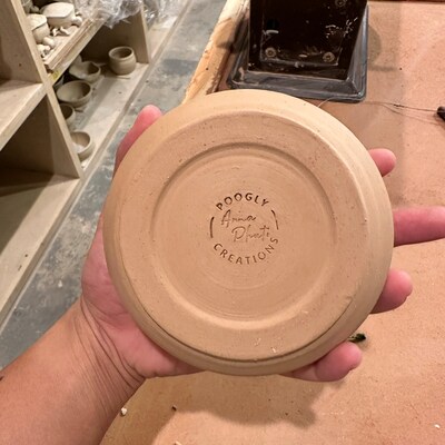 Custom Initial Clay Stamp, Custom Brass Stamp for Clay, Custom Pottery ...