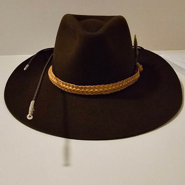 Western Leather Cowboy Hat Band Men, Custom Hat Band - Etsy