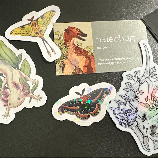 Holographic Dinosaur Stickers - Etsy