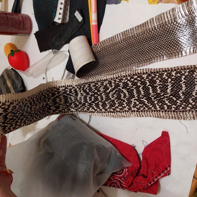 Cobra SNAKESKIN SNAKE SKIN Hide Tanned Burmese Python Print 2 - Etsy
