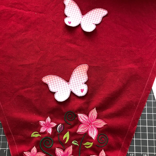 Butterflies 3d-10x10 Embroidery File - Etsy