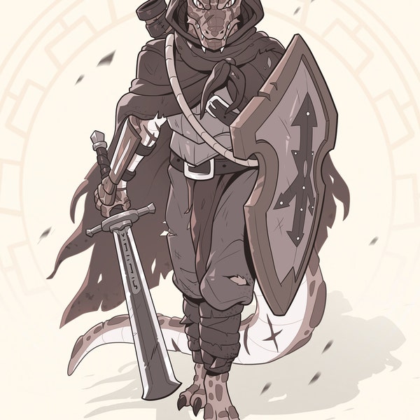 Personalized Dnd Character Commission Custom DND Character Art ...